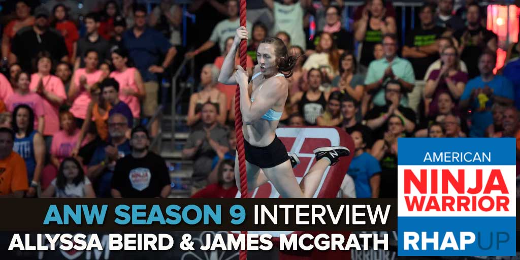 American Ninja Warrior 2017 | Allyssa Beird & James McGrath Interview