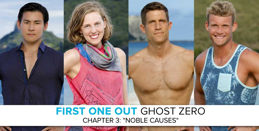 First One Out | Survivor Ghost Island: James, Kellyn, Brendan & Chris
