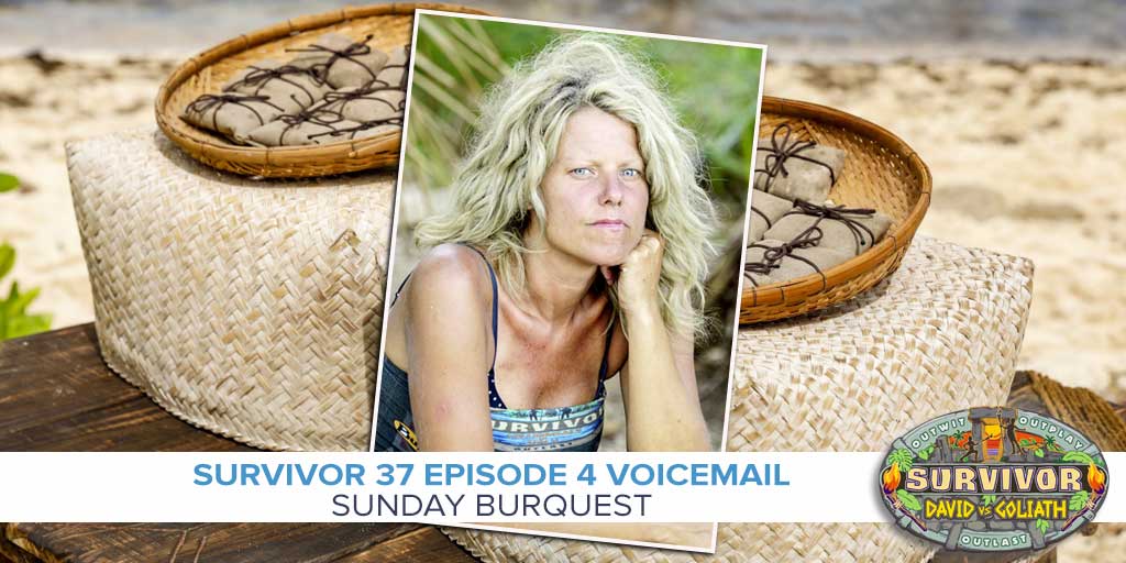 Survivor 37, Ep #4 Feedback Show with Sunday Burquest – RobHasAwebsite.com
