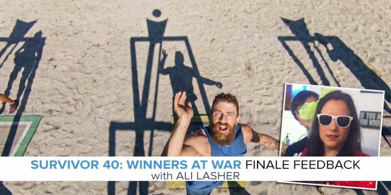 Survivor 40 FINALE Feedback with Ali Lasher
