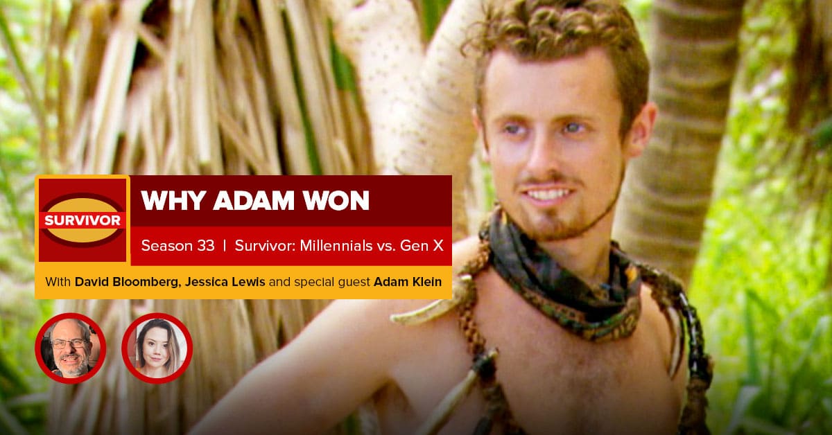 Survivor: Millennials vs. Gen X | Why Adam Won | David Bloomberg ...