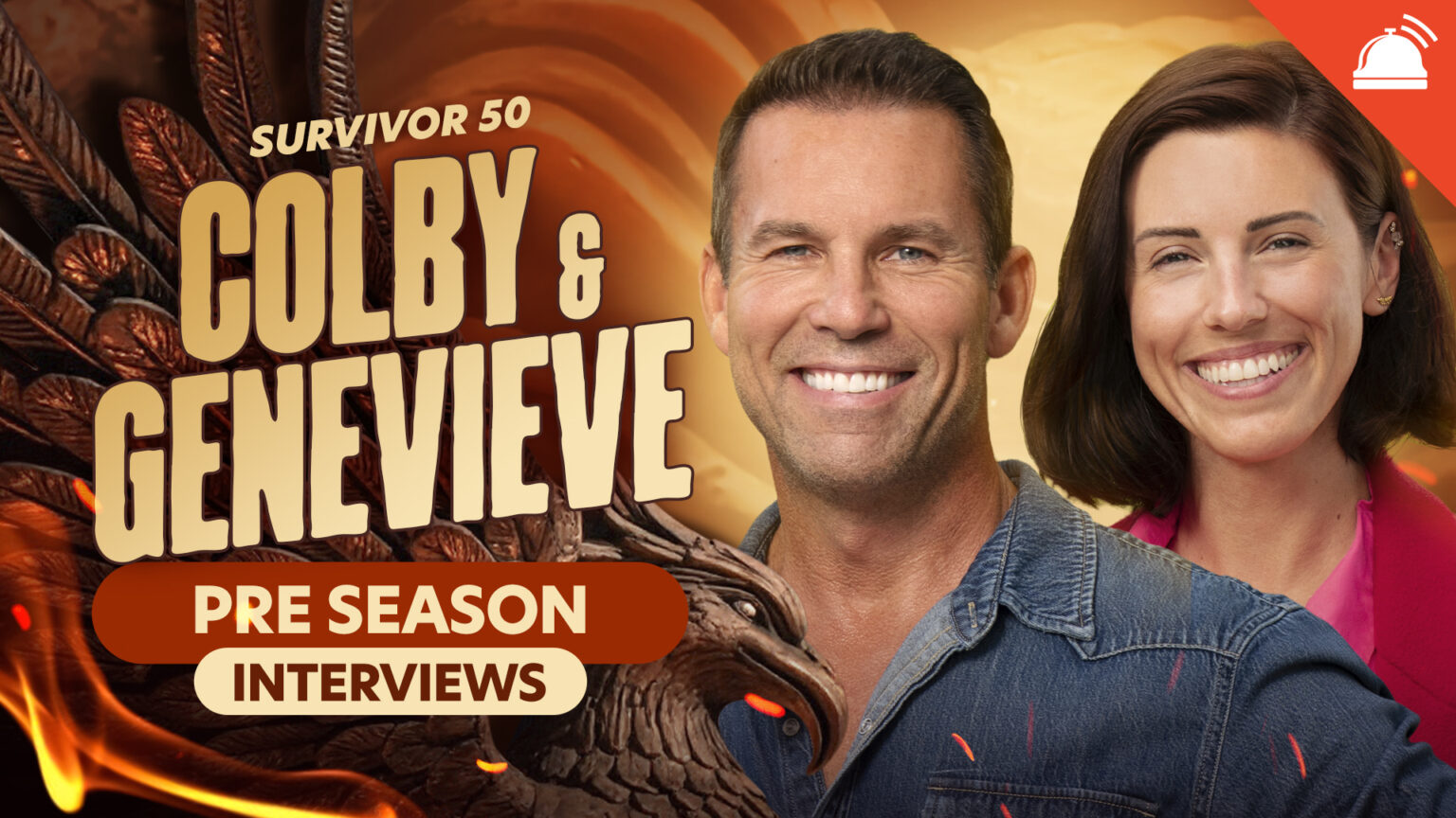 Colby Donaldson & Genevieve Mushaluk Survivor 50 Preseason Interviews ...
