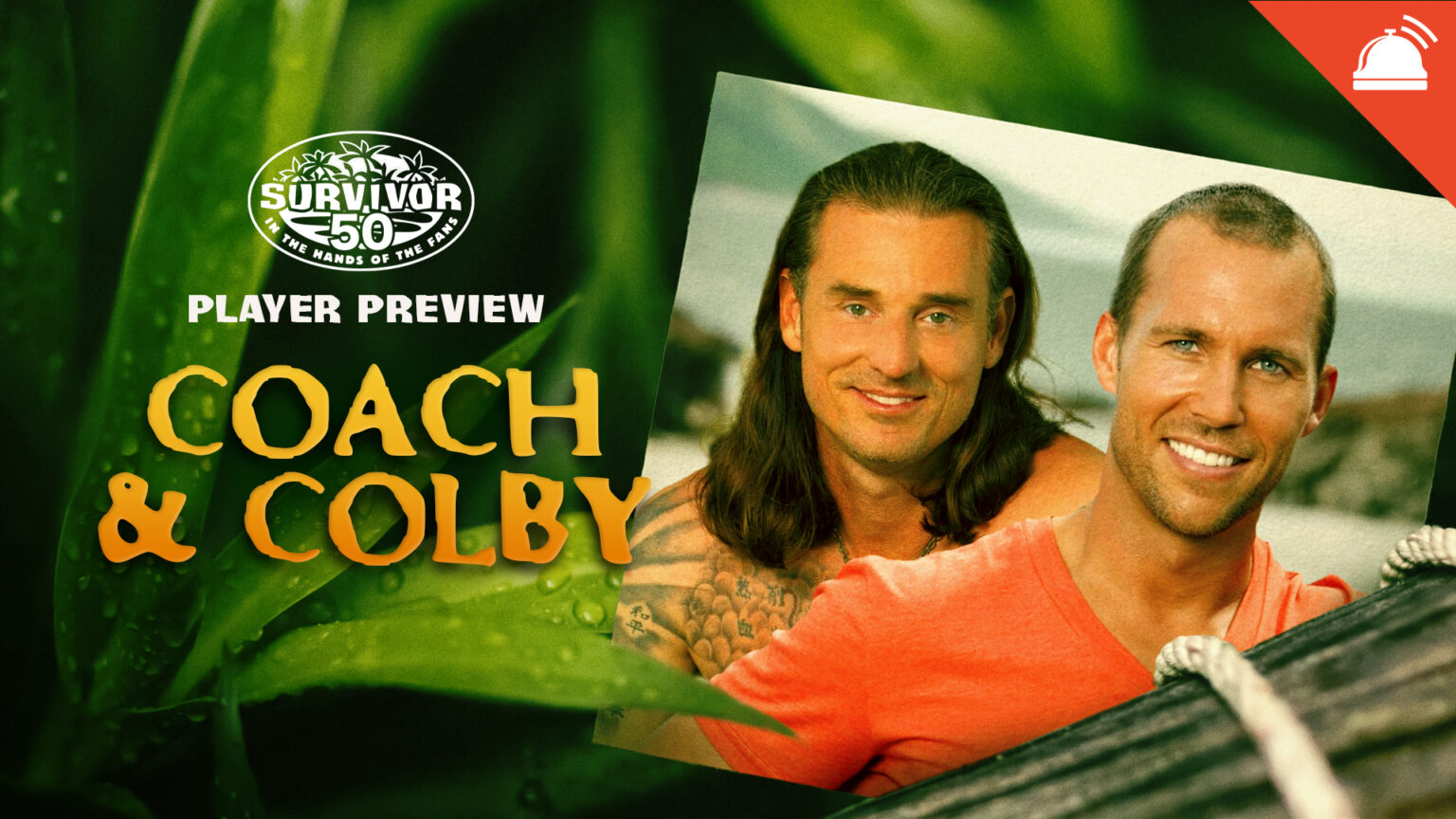 Coach Wade & Colby Donaldson Survivor 50 Player Previews ...